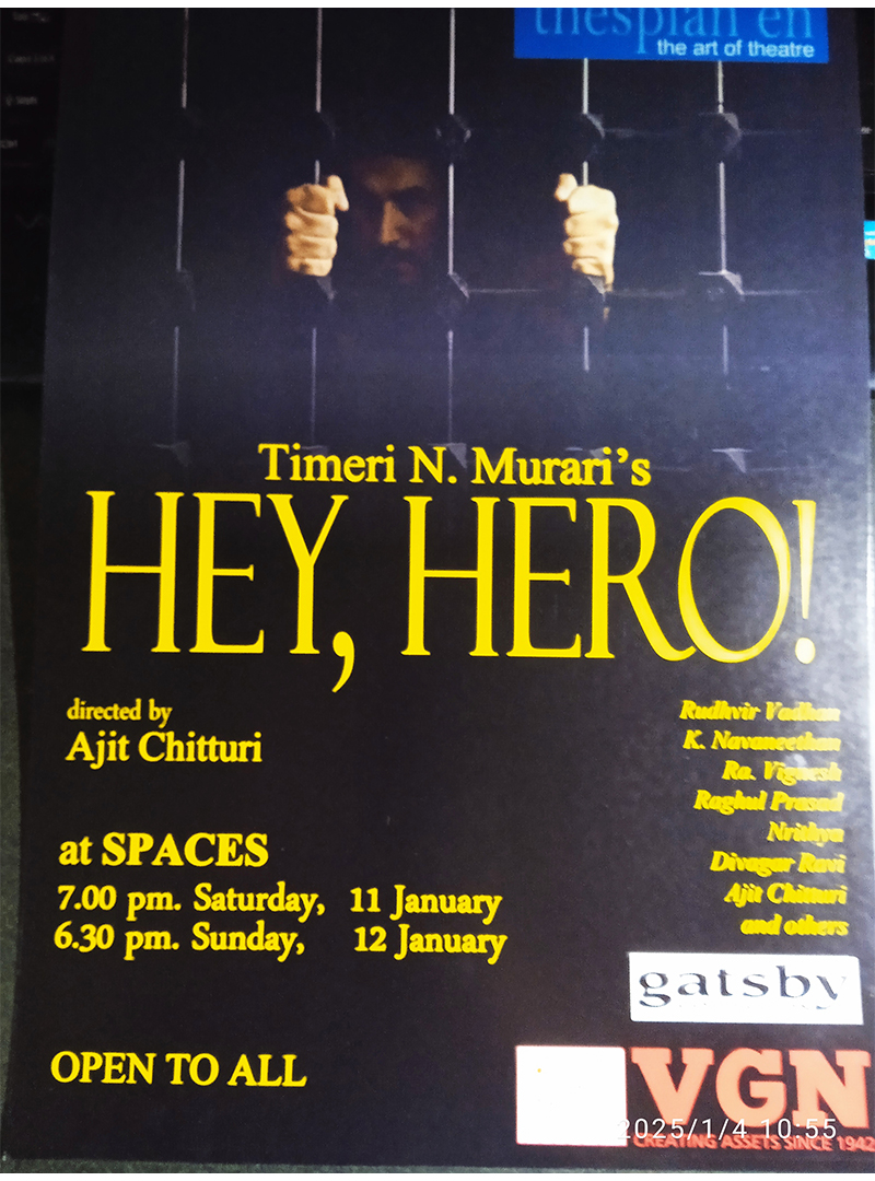 Hey Hero - Timeri N. Murari